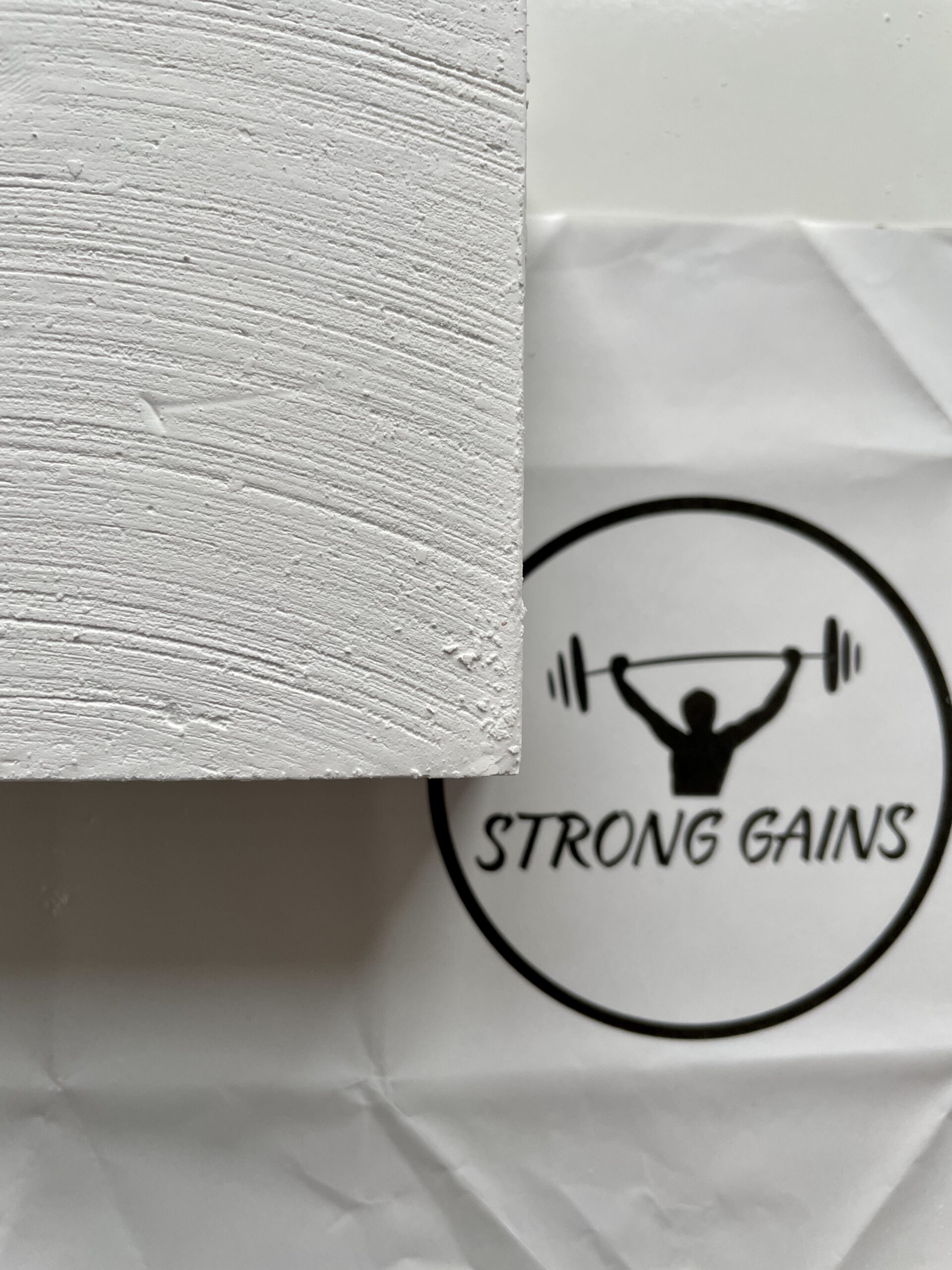 Magnesium Block von STRONG GAINS - Ein weißes Pulver für einen starken Halt